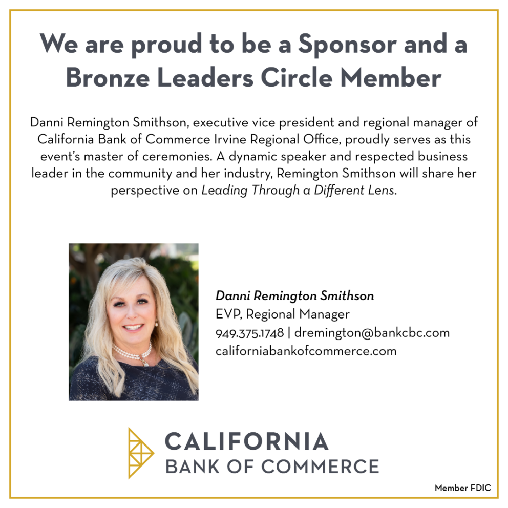 Women of Influence 2025 Program - Greater Irvine Chamber of Commerce